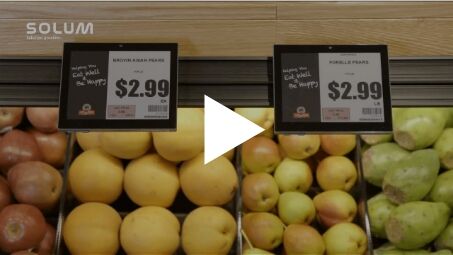 Digital & Electronic Shelf Label System - SOLUM ESL