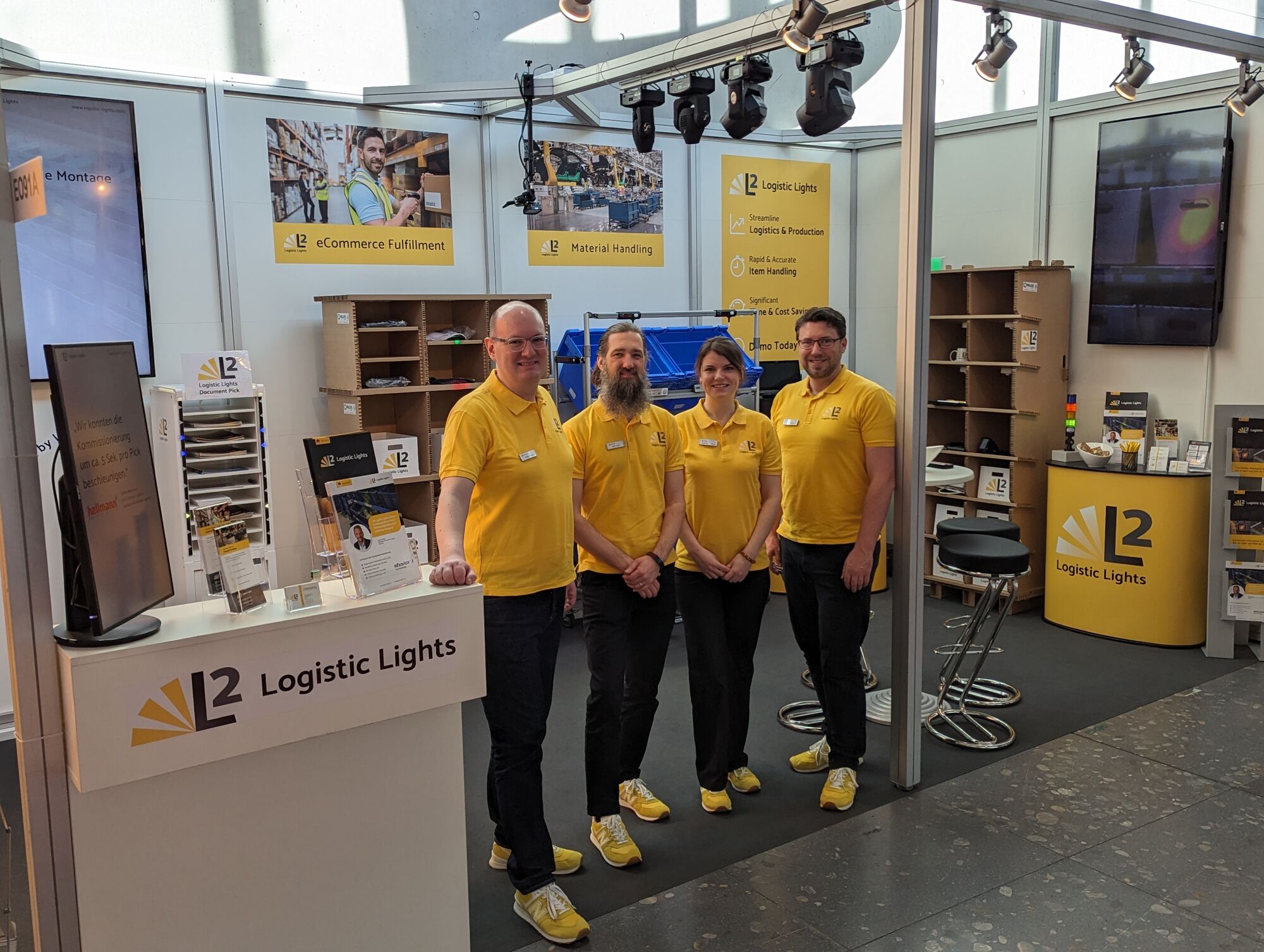 SOLUM and Logistic Lights Partnership at LogiMAT 2024 | Enhanced Intralogistics Efficiency