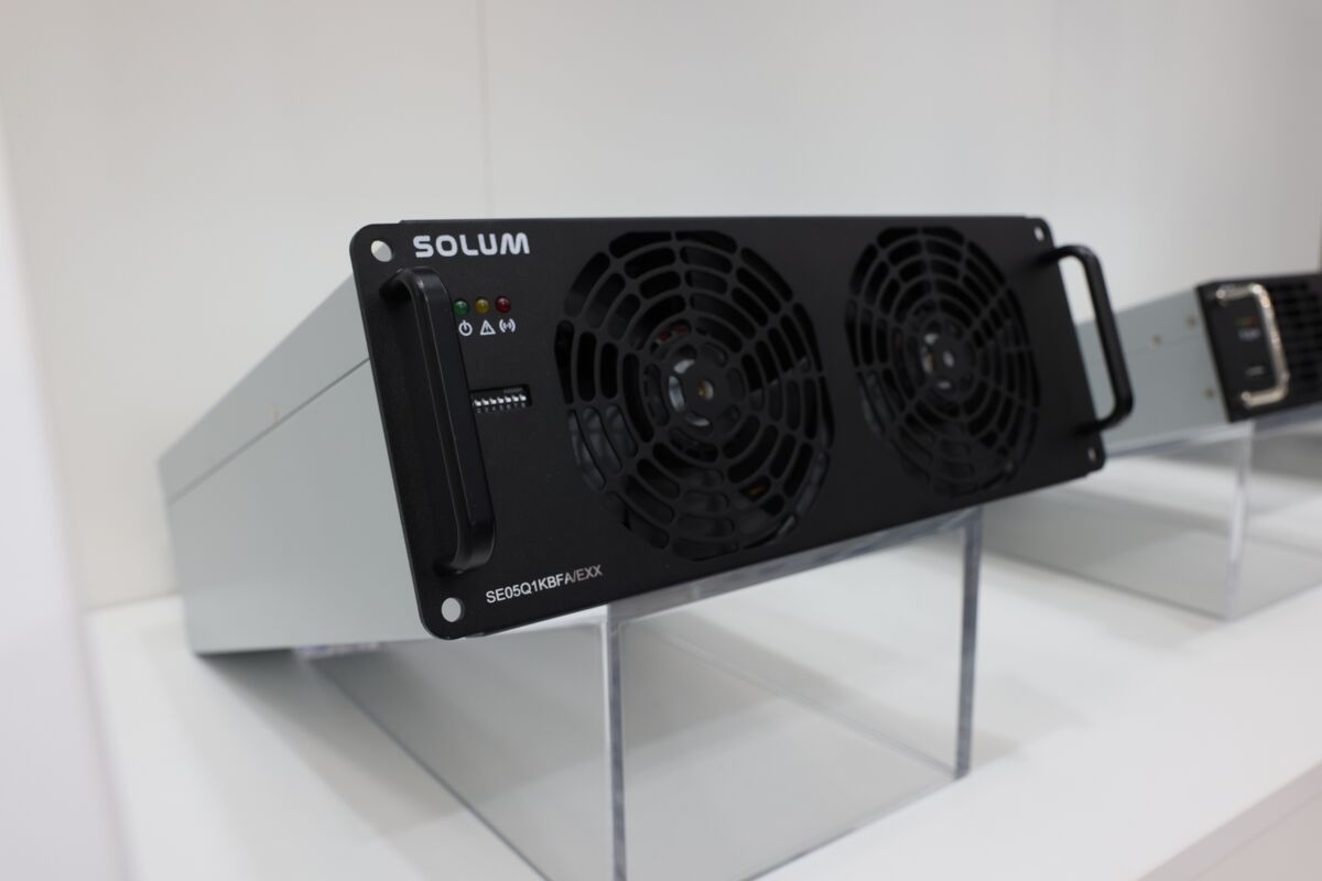 SOLUM Launched E-mobility Solutions at Power2Drive